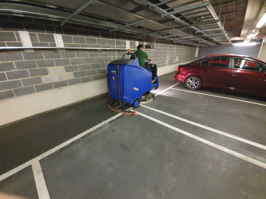 Multi Level Car Park Cleaning in Wembley | LBC Exterior Cleaning